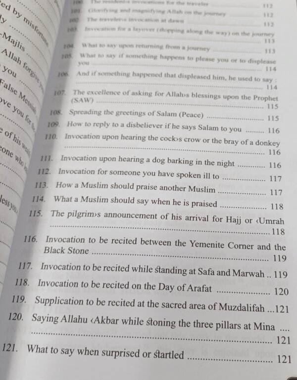 Fortress Of The Muslim ~ Du’a supplication Book BIG -ENG{#4485 ...